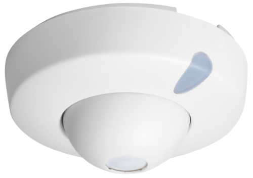 Absence detector 360°, with two channels, to switch lights on and off ...