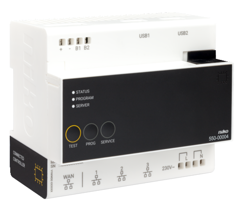 Connected controller for Niko Home Control 1.x